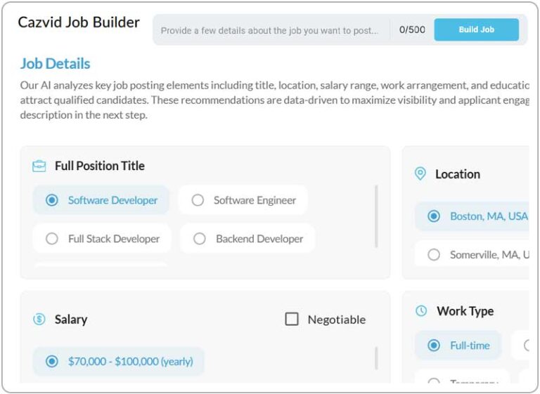 CazVid | AI-Powered Hiring Solutions for Employers & Recruiters